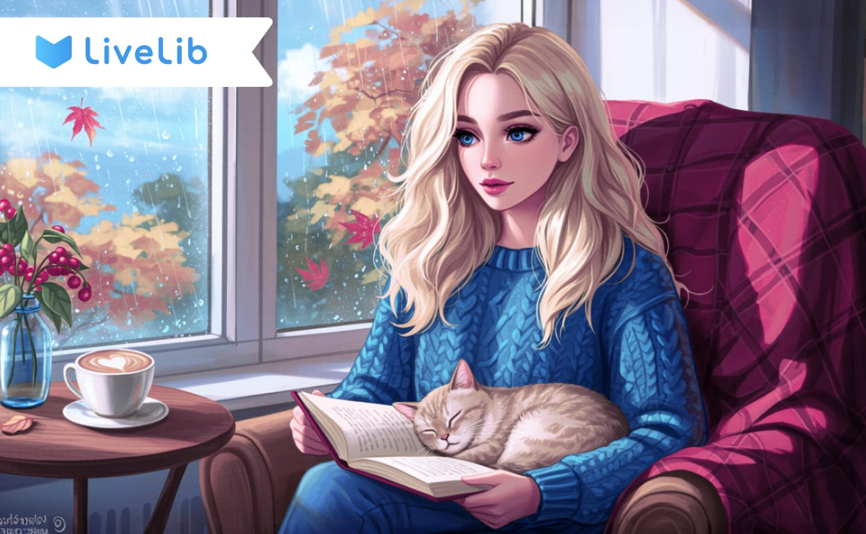 Антистресс для осени: Топ-15 книг для уютного вечера с пледом и котом