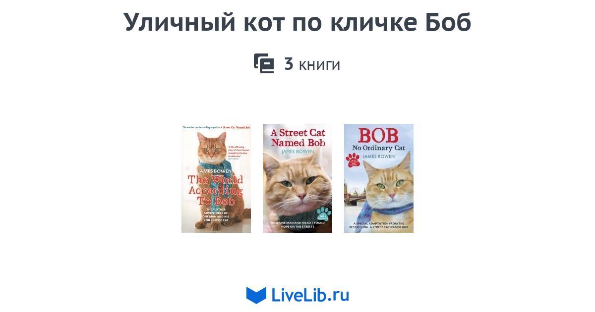 Уличный кот по кличке Боб — 3 книги
