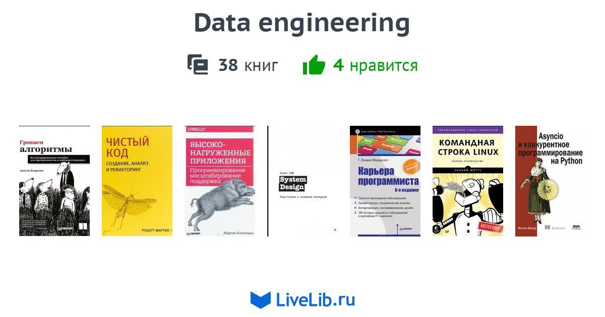 Data engineering — 32 книги