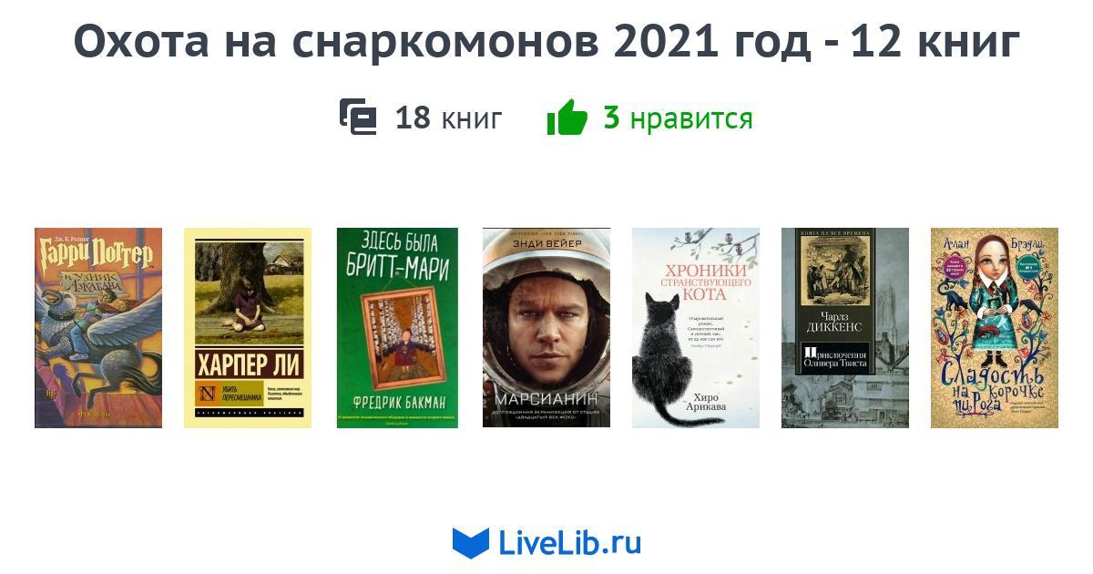 Охота на снаркомонов 2021 год - 12 книг — 18 книг | Читать лучшие подборки на Livelib