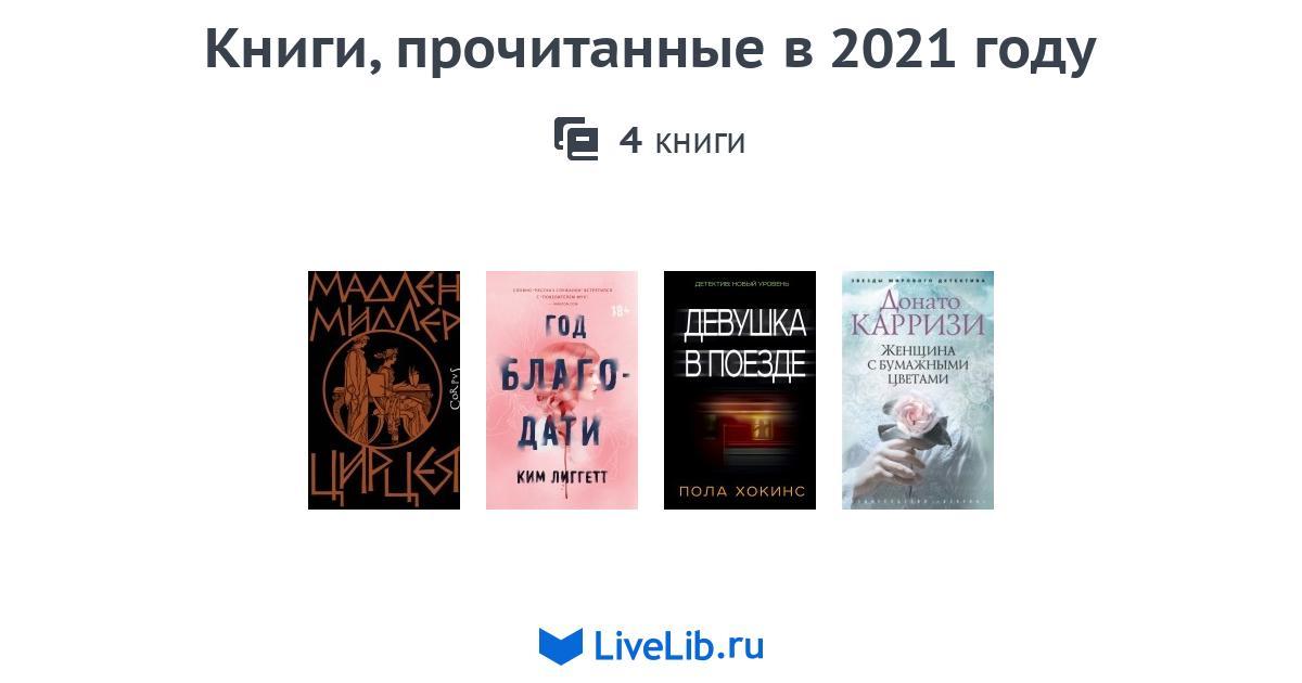 Книги, прочитанные в 2021 году — 4 книги | Читать лучшие подборки на Livelib