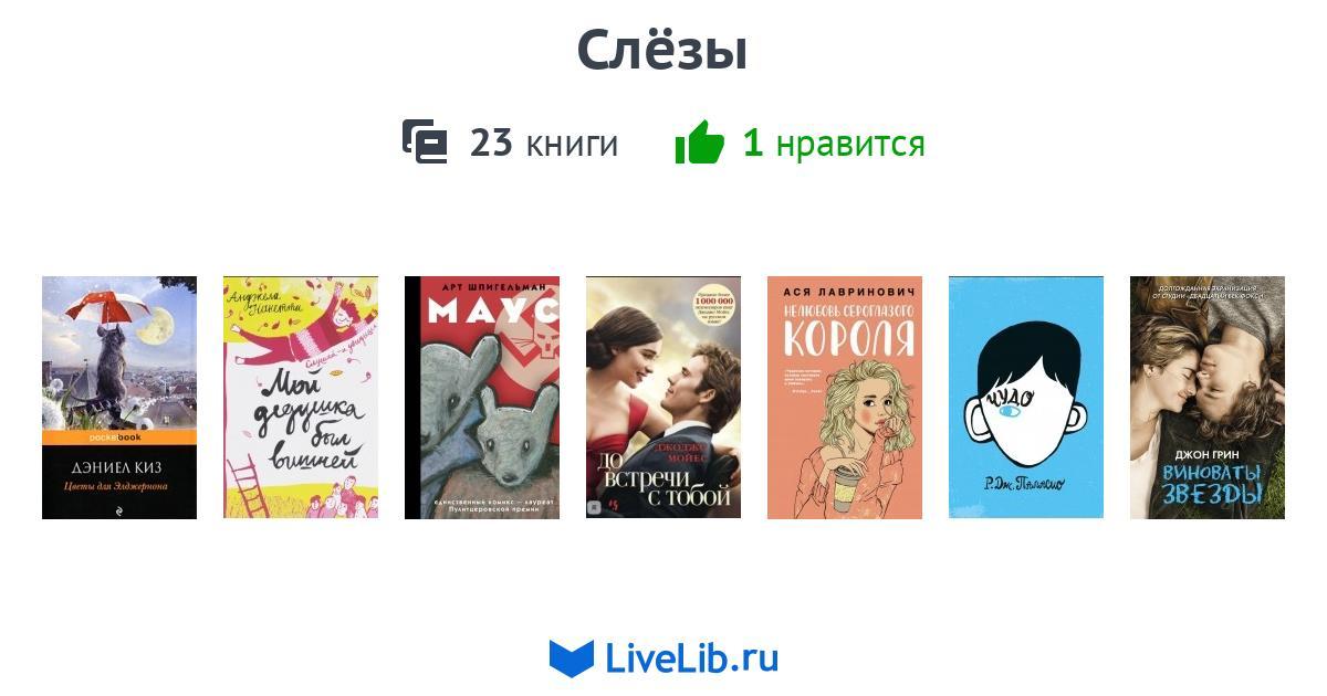Слёзы — 23 книги | Читать лучшие подборки на Livelib