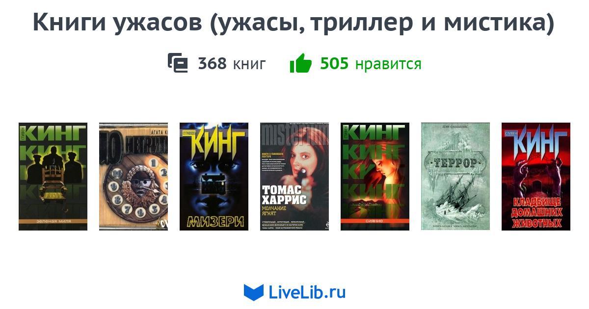 Книги ужасов (ужасы, триллер и мистика) — 368 книг | Читать лучшие ...