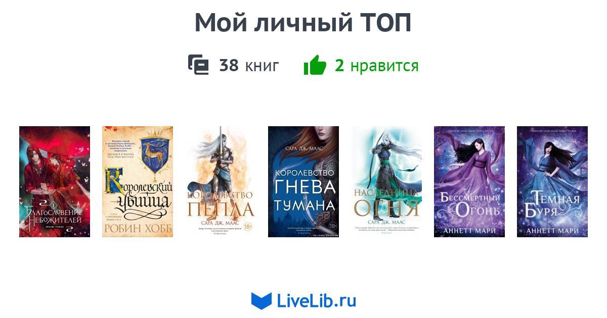 Мой личный ТОП — 38 книг | Читать лучшие подборки на Livelib