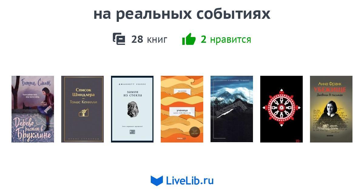 на реальных событиях — 28 книг | Читать лучшие подборки на Livelib