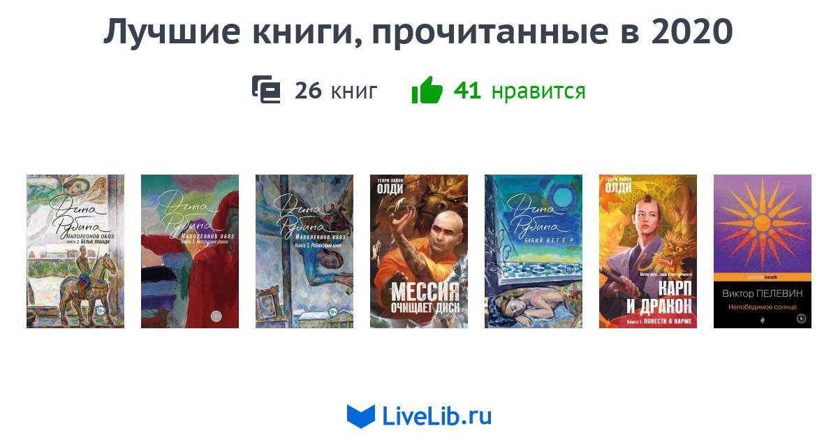 Лучшие книги, прочитанные в 2020 — 26 книг | Читать лучшие подборки на Livelib