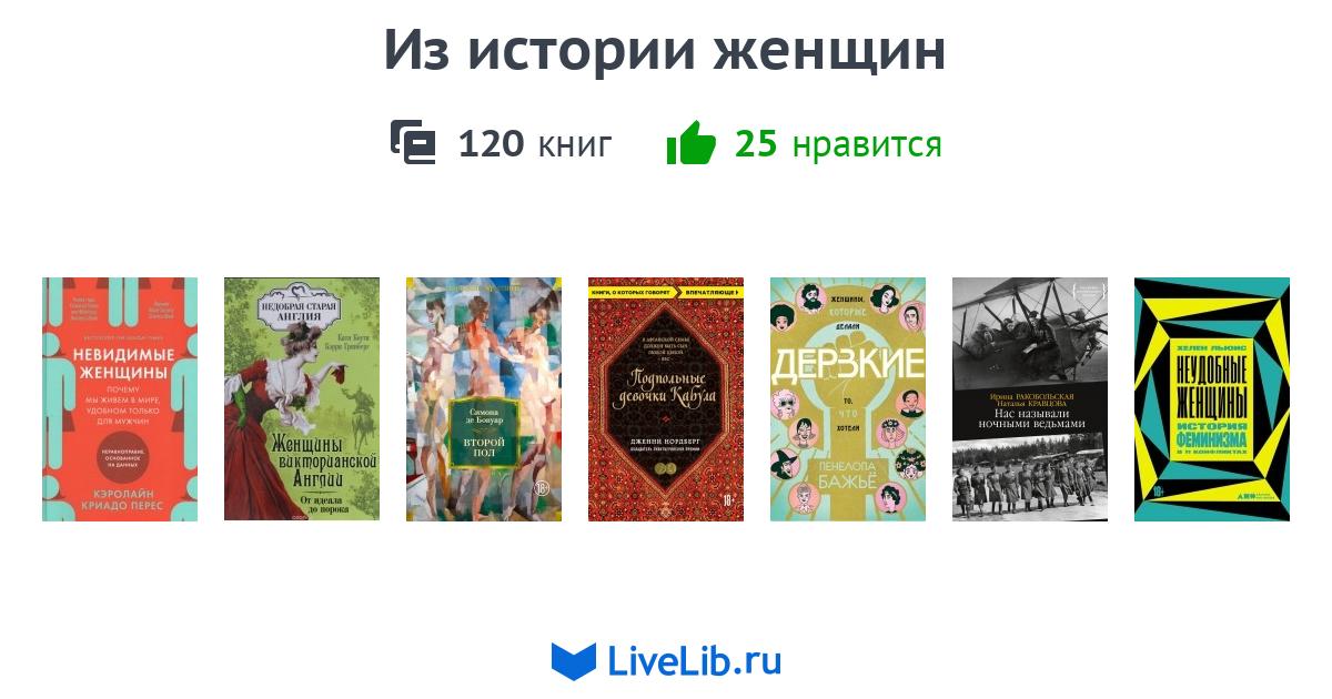 Из истории женщин — 110 книг | Читать лучшие подборки на Livelib