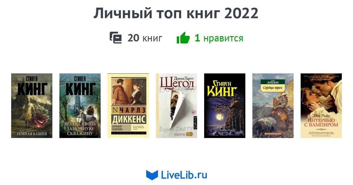 Личный топ книг 2022 — 20 книг | Читать лучшие подборки на Livelib