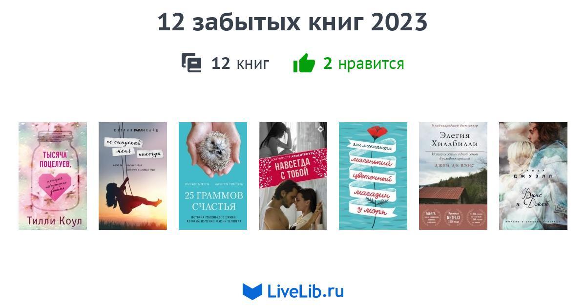 12 забытых книг 2023 — 12 книг | Читать лучшие подборки на Livelib