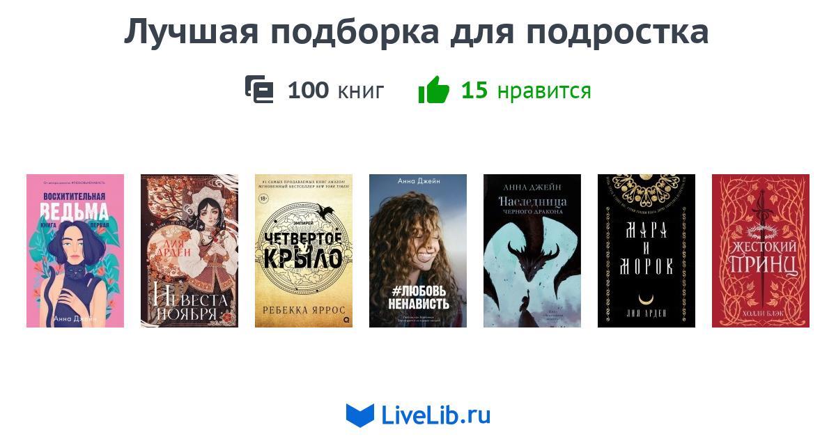 Лучшая подборка для подростка — 100 книг | Читать лучшие подборки на Livelib