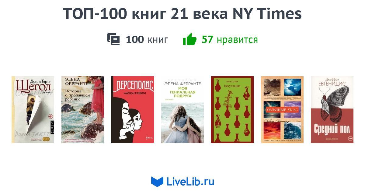 ТОП-100 книг 21 века NY Times — 100 книг | Читать лучшие подборки на Livelib — стр. 5