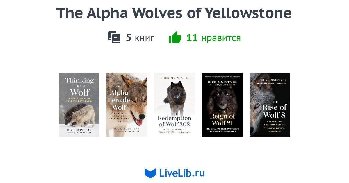Цикл книг «The Alpha Wolves of Yellowstone» — 5 книг