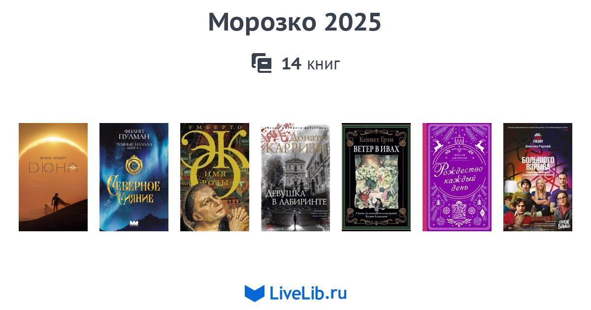 Морозко 2024 — 13 книг
