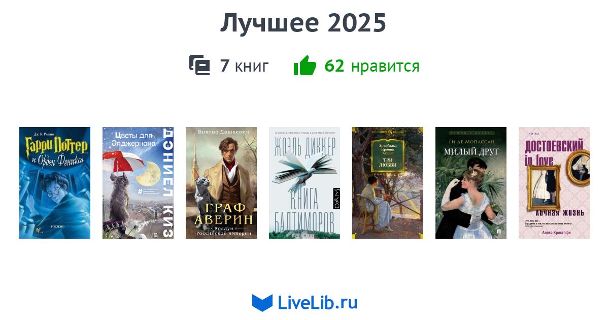 Лучшее 2025 — 5 книг | Читать лучшие подборки на Livelib
