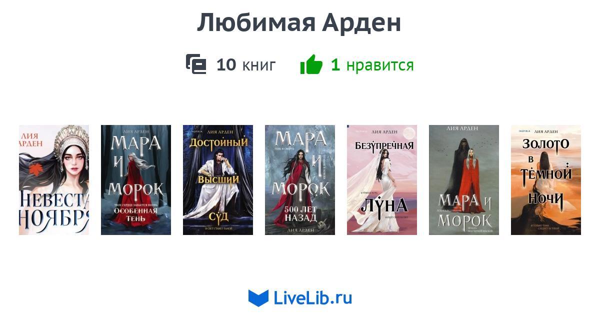 Любимая Арден — 10 книг | Читать лучшие подборки на Livelib